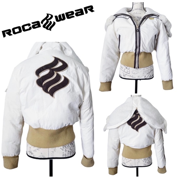 Rocawear | Jackets & Coats | Vintage Rocawear Down Filled Bomber Jacket | Poshmark